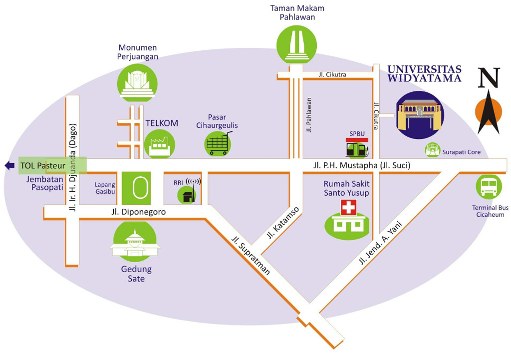 PETA - Universitas Widyatama