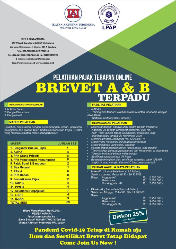 Pelatihan Brevet Pajak - Perumperindo.co.id